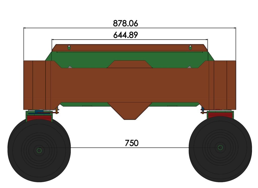 Explorer 4WD – Four wheel driving and steering robot – Robodyne
