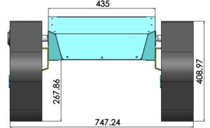 MaxxII S – UGV – Tracked Robot Vehicle with suspensions – Robodyne
