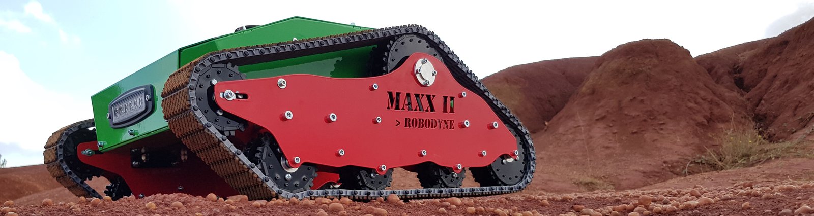 MaxxII Light – UGV – Tracked Robot Vehicle – Robodyne